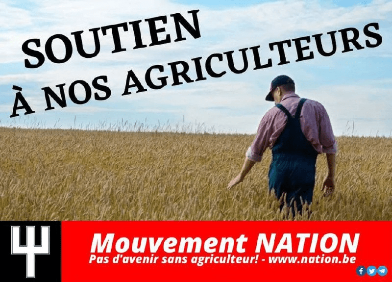 Soutien Aux Agriculteurs De Belgique NATION Soutien Aux Agriculteurs De Belgique NATION